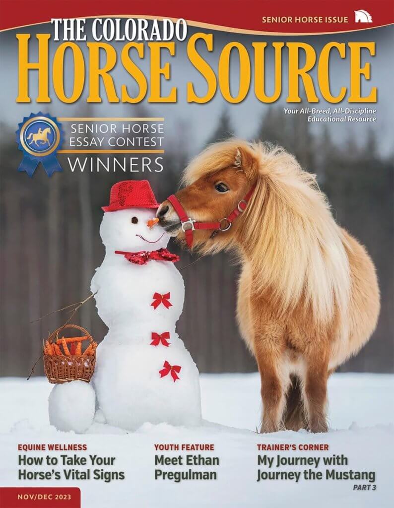 Colorado Horse Source Magazine’s November/December Issue 2023 IS HERE ...